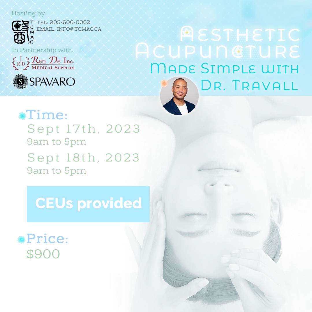 Dr. Travall Workshop-old | Traditional Chinese Medicine Association of Canada TCMAC